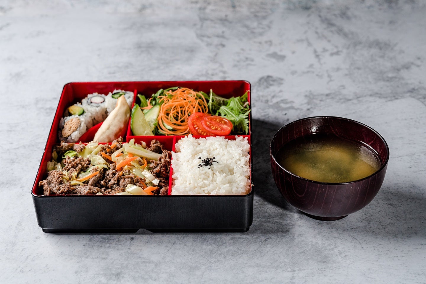 BBQ Beef Bento | SUSHI HWA (Brisbane City)